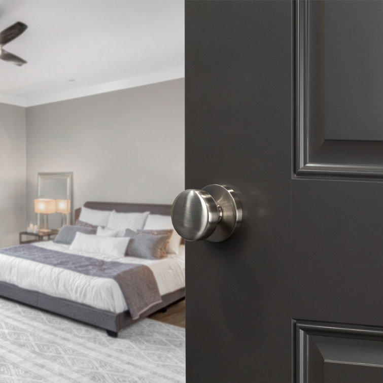 Bravura Hardware Privacy (Bed & Bath) Door Knob | Wayfair